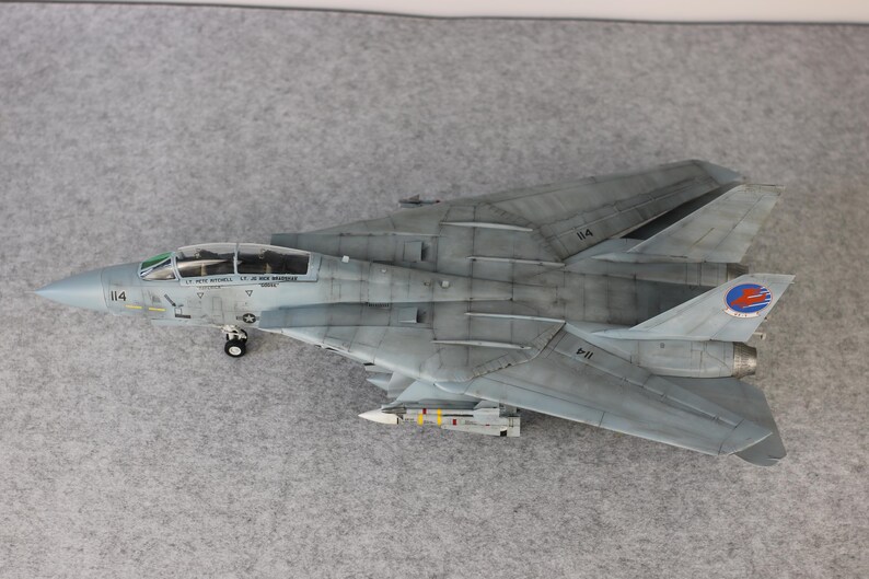 In Stock 1/32 F-14 Tomcat Model | Top Gun Movie Livery | Hand-painted ...