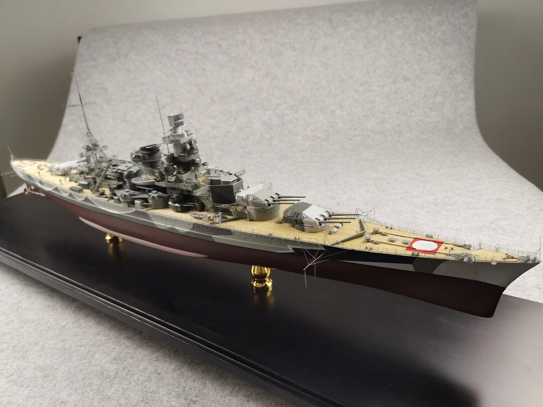 1:350 German Battleship Model, Museum-grade - Etsy