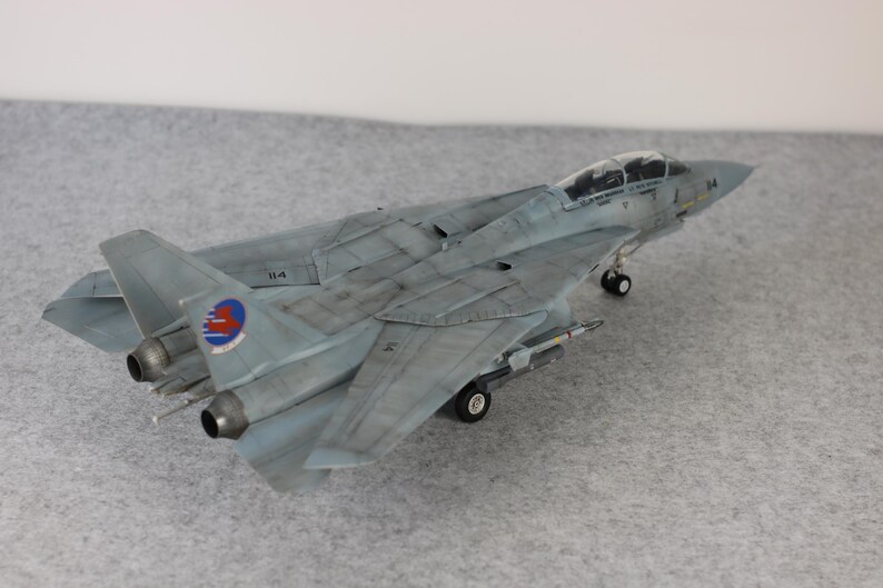 In Stock 1/32 F-14 Tomcat Model | Top Gun Movie Livery | Hand-painted ...