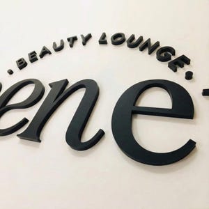 Laser Cut Logo Sign, Clinic Sign, Beauty Salon Sign, Mirror Acrylic ...