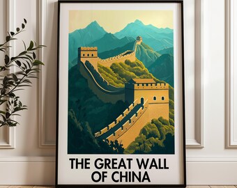 Great Wall of China - Etsy