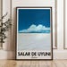 Salar De Uyuni Print, Bolivia Salt Flats Art, Uyuni Landscape Poster ...