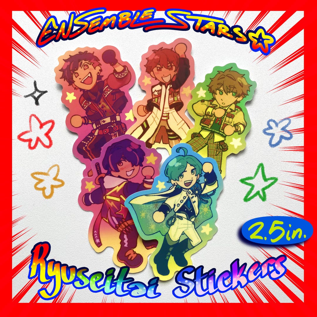 Ensemble Stars Ryuseitai Stickers - Etsy