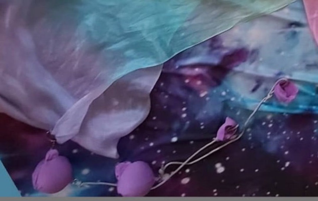 Ball Poi With Swiveling Bead Chain. Great Base to Add Your Own Veils to ...