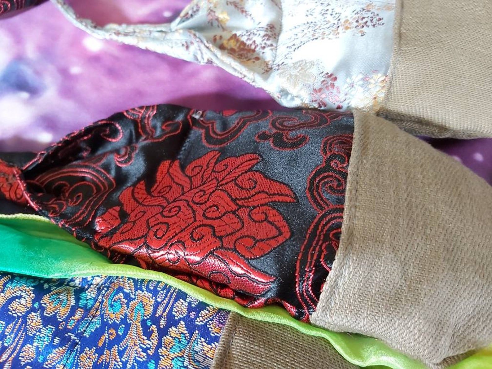 Rope Dart Silky Brocade Satin. Hand Made 7.5oz Weight Head - Etsy