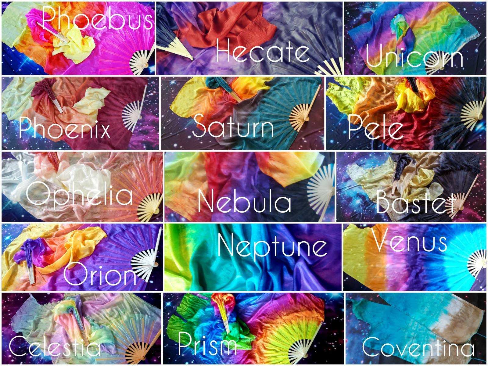 Silk Veil Poi Complete Set OR Silk Veil Poi Wick Covers PAIR | Etsy UK