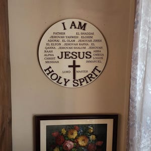 Bible Scripture, Names of God, Church Signs, Home Decor, Interior ...