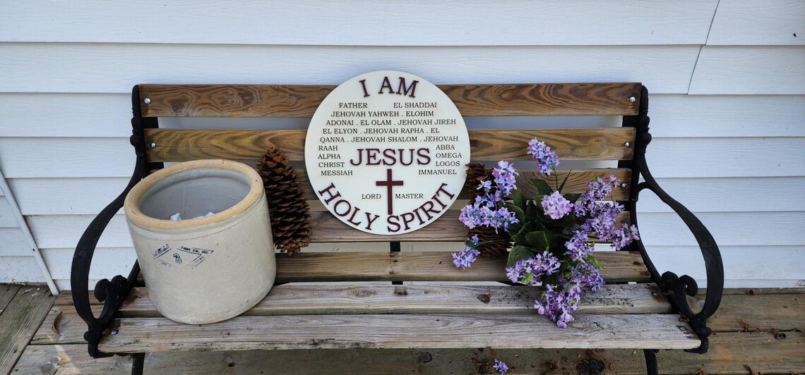 Bible Scripture, Names of God, Church Signs, Home Decor, Interior ...