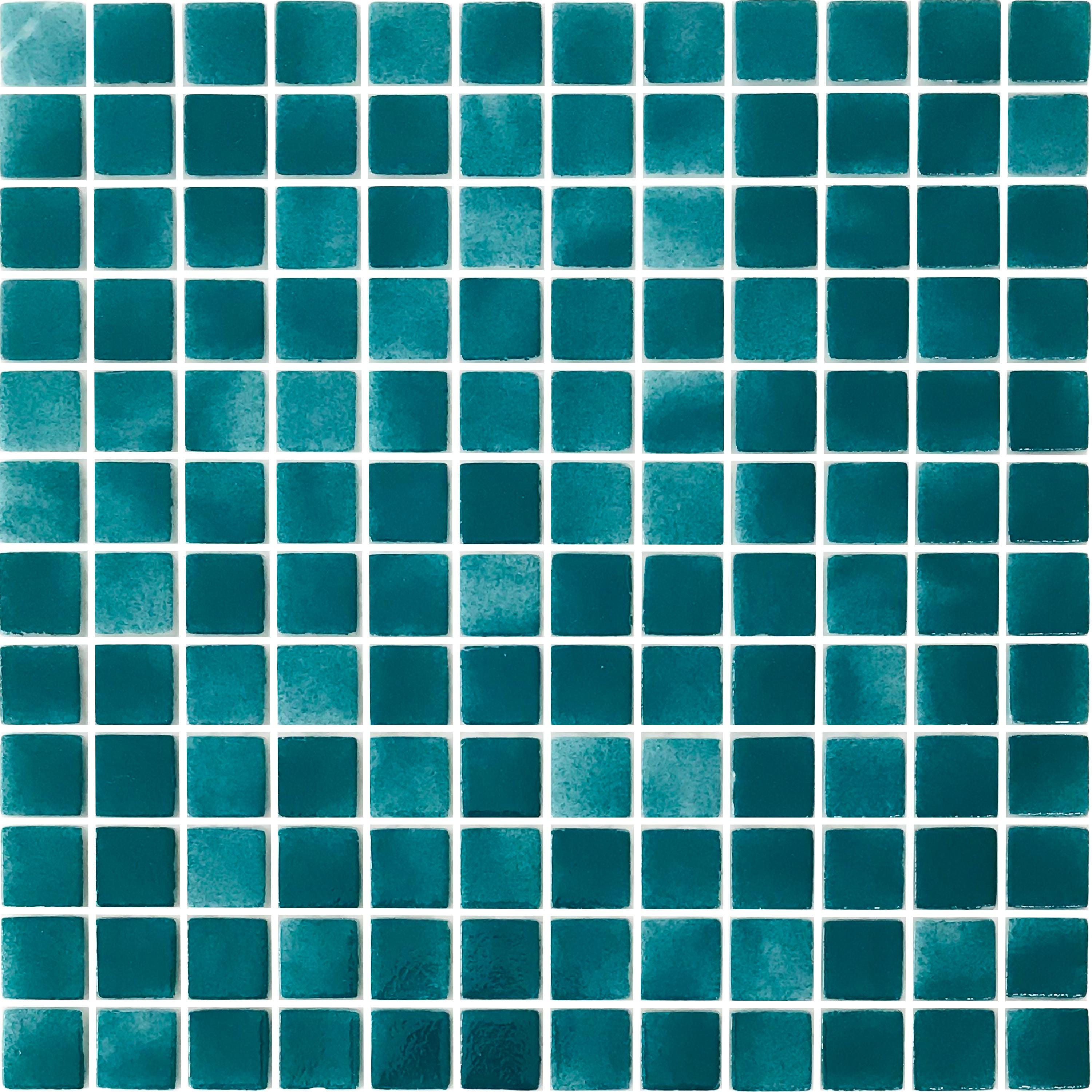 Green Recycled Glass Pool Tile – Eco-friendly Mosaic for Swimming Pools ...