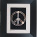 Peace Time - Peace Sign - Watch Part Art - Framed Wall Art ...