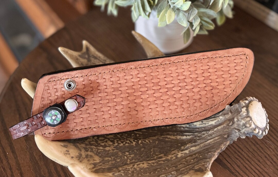 Custom Leather Camping Machete Sheath - Etsy