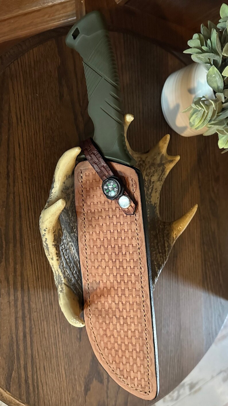 Custom Leather Camping Machete Sheath - Etsy
