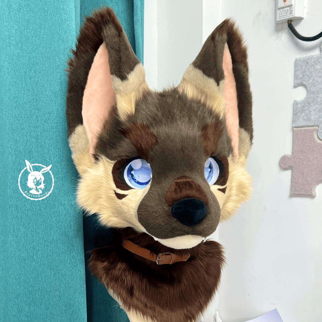 Mr. Cute Farm Hound Fursuit Head,cosplay Kenomo Fursuit Head,theme ...