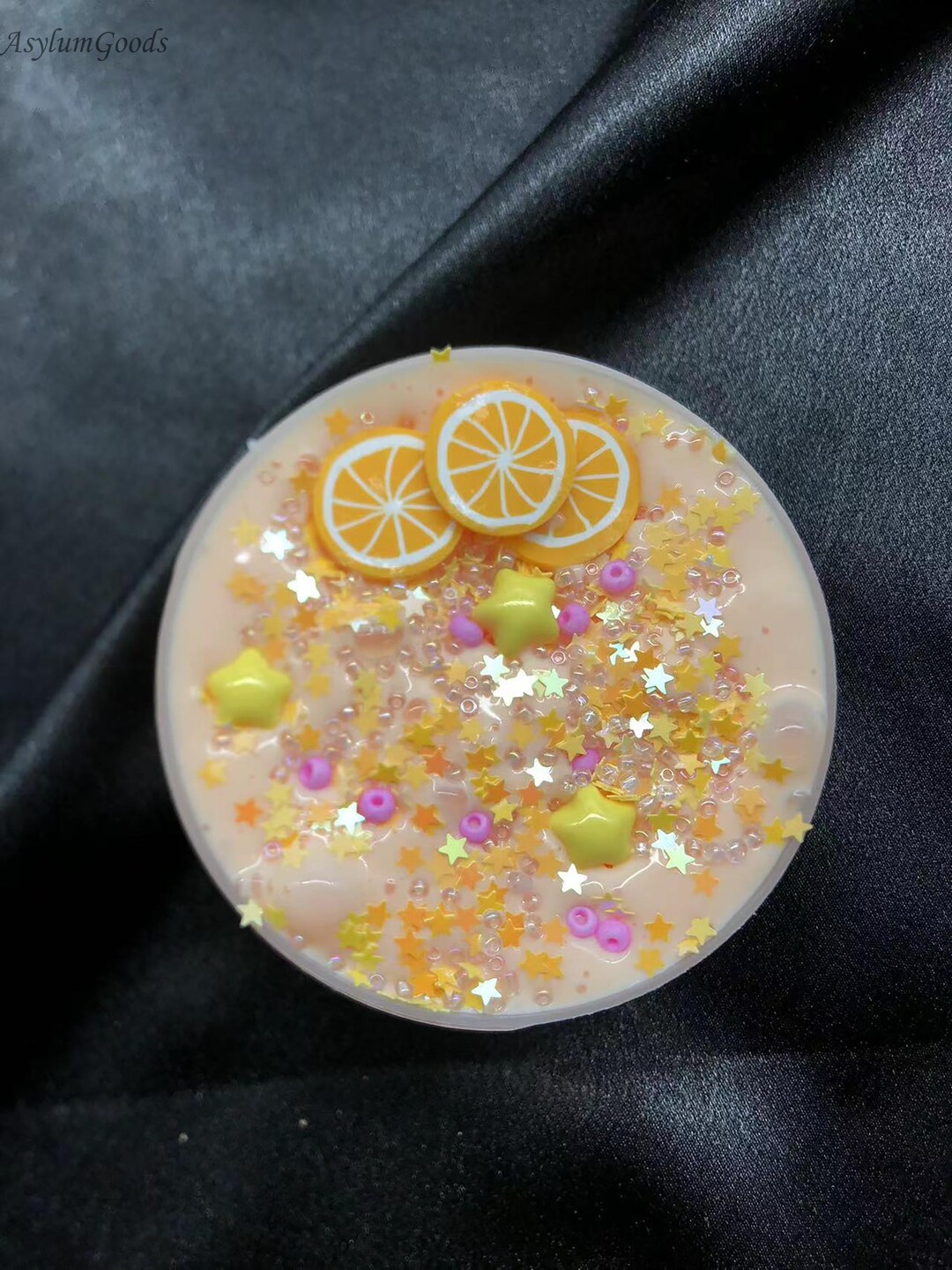 Lemon Slime,white Slime,stress Relief Slime,fluffy Slime,stress Relief ...