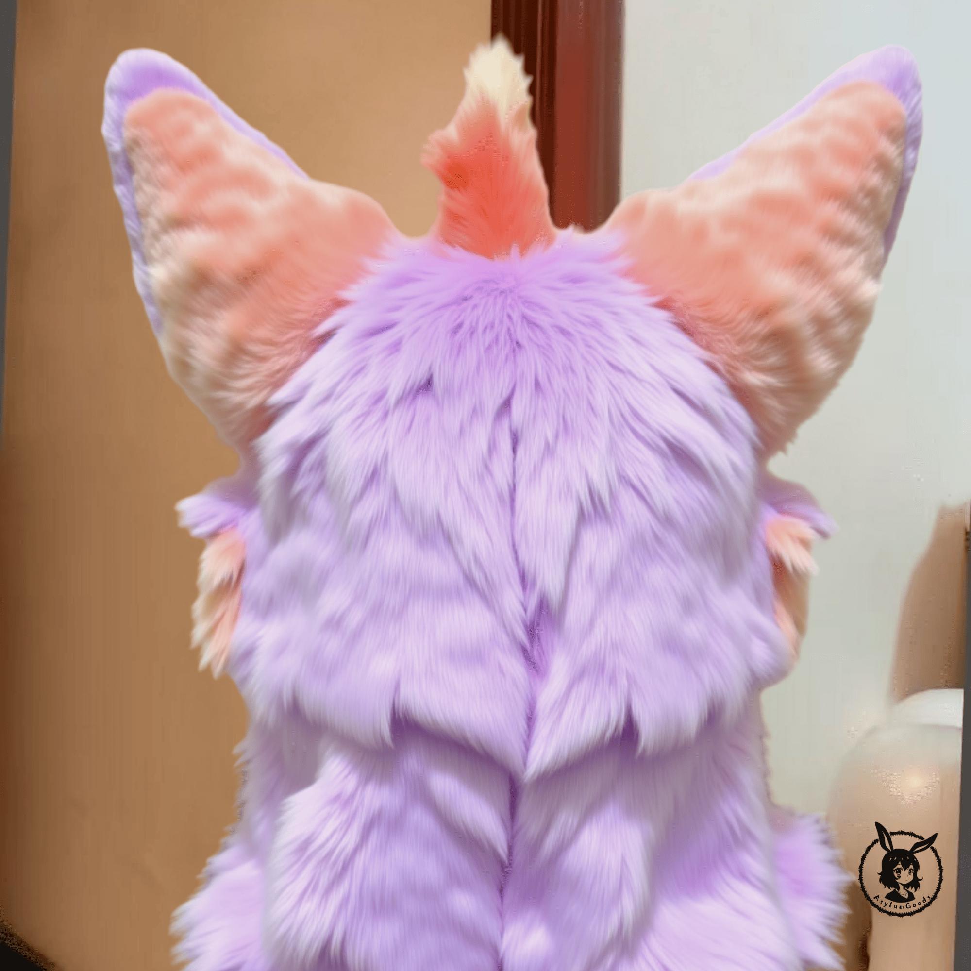 Ornate Dream Cat Fursuit Head,cosplay Kenomo Furhead,theme Party,furry ...