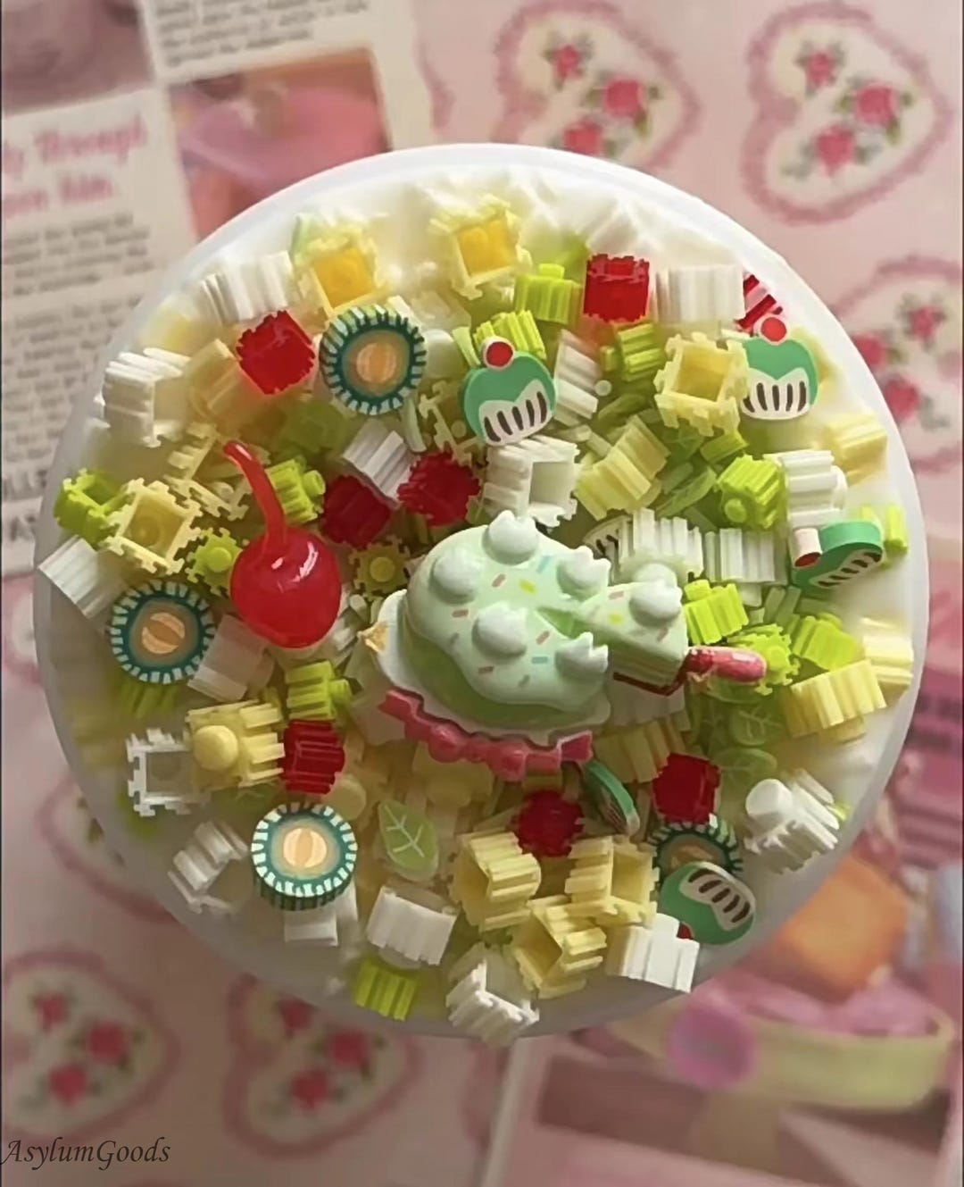 Melon Slime,green Slime,cake Slime,stress Relief Slime,fluffy Slime ...