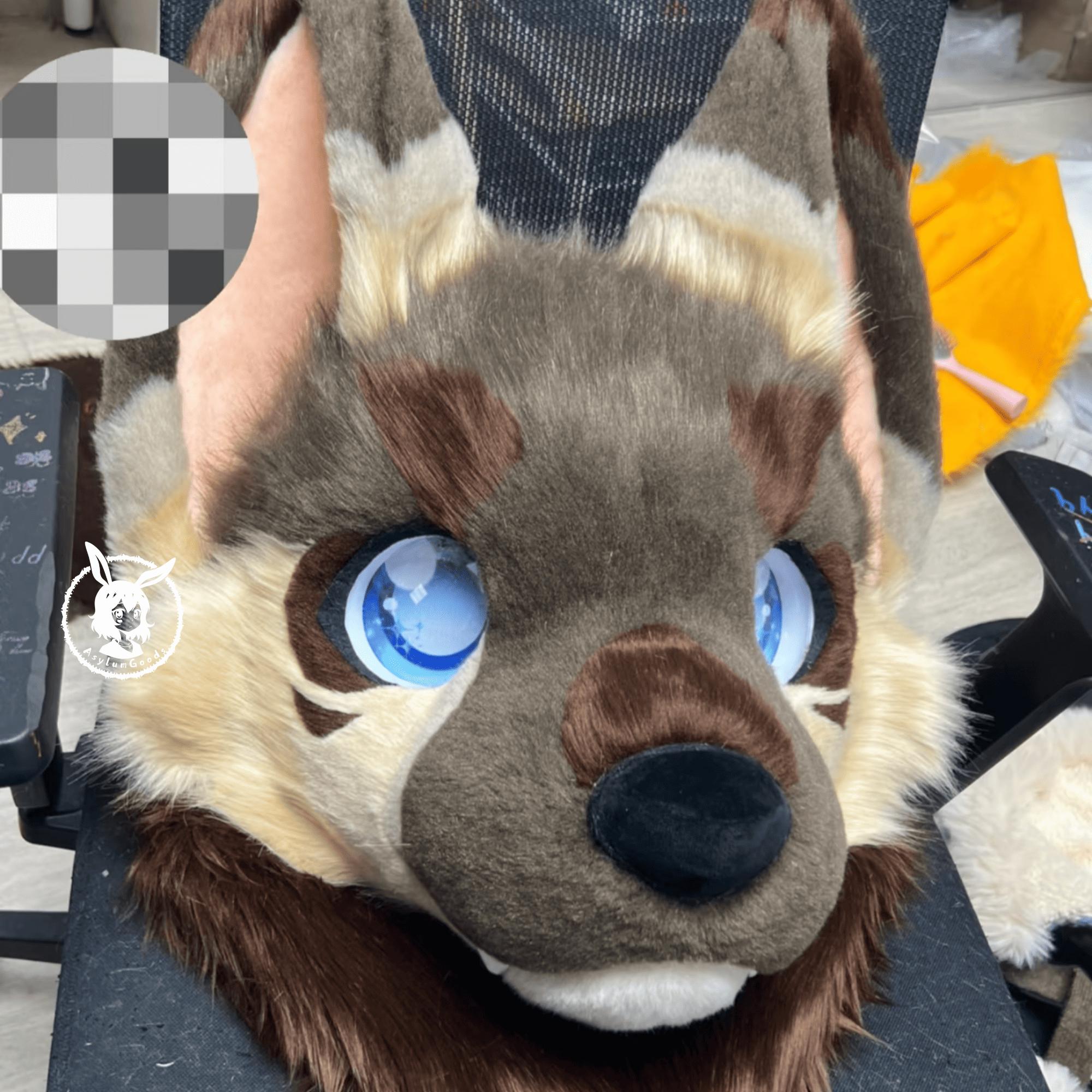 Mr. Cute Farm Hound Fursuit Head,cosplay Kenomo Fursuit Head,theme ...