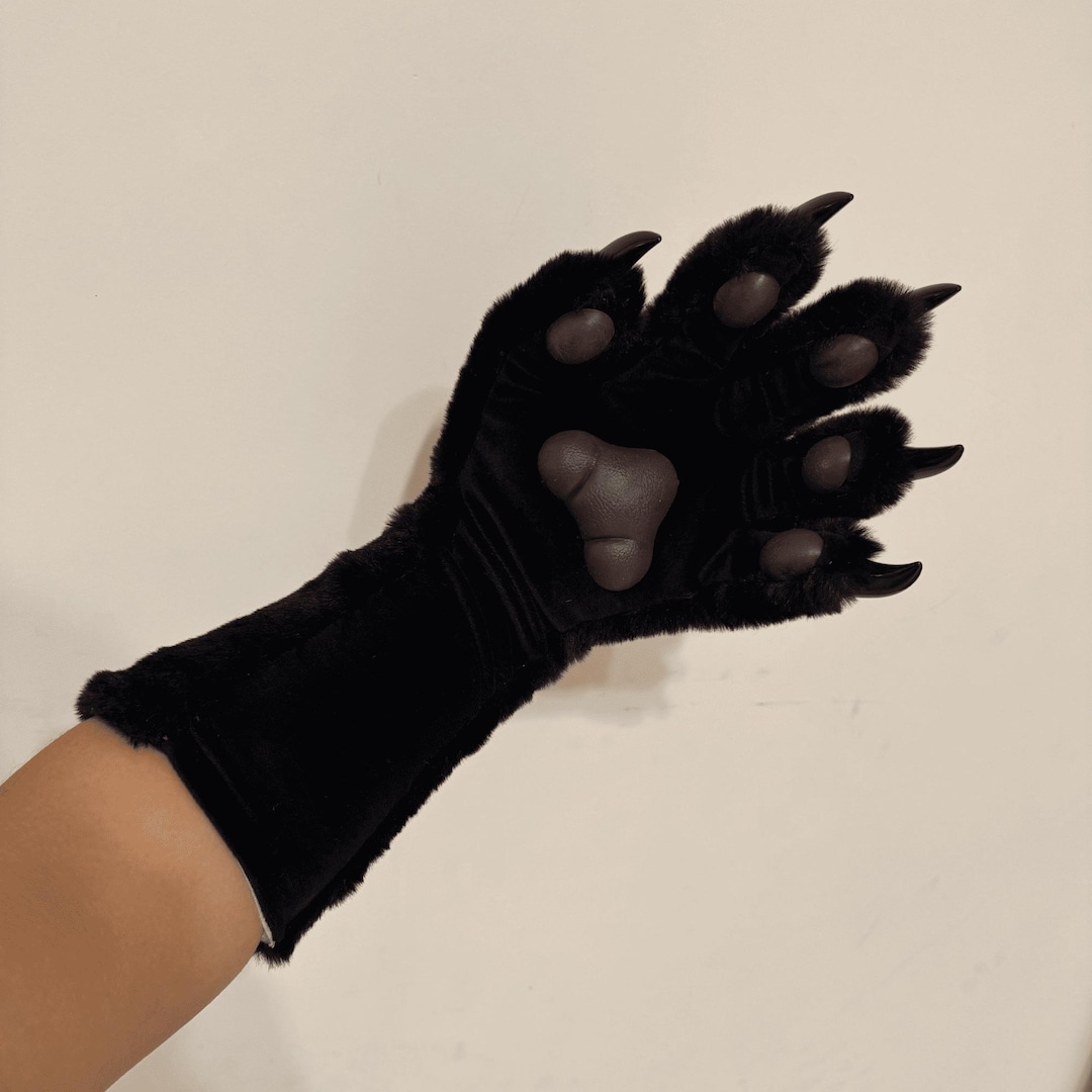 Long Arm Kigurumi Paws With Pads - Fursuit Furry KIG Ver Slimming Claw ...