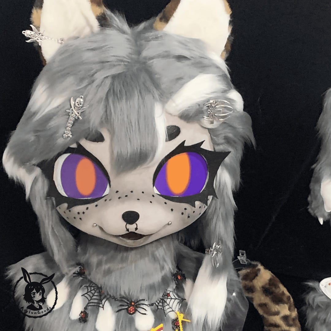 Star Rabbit Messenger Fursuit Head,cosplay Kenomo Fursuit Head,theme ...