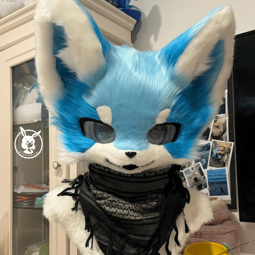 Interstellar Wolfhound Fursuit Head,cosplay Kenomo Furhead,theme Party ...