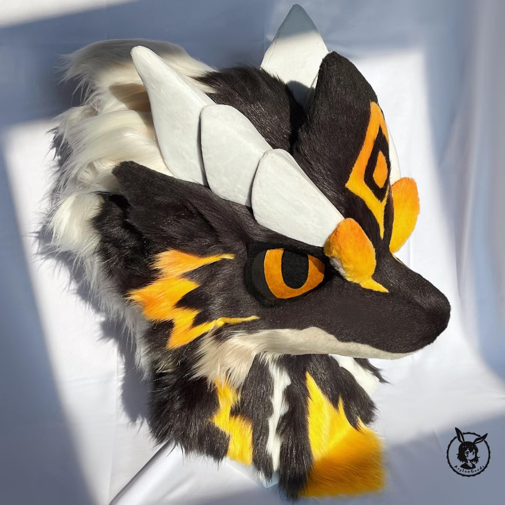 Blazefang Wyrm Fursuit Head,cosplay Kenomo Fursuit Head,theme Party ...