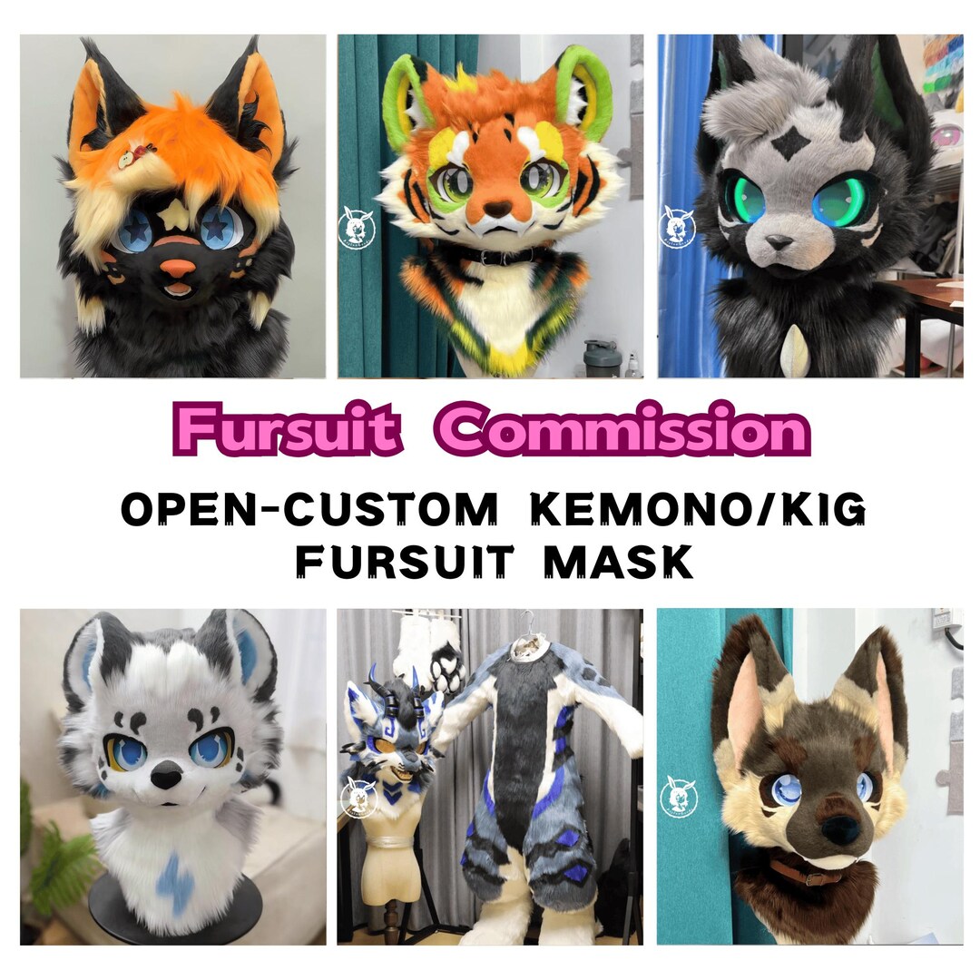Fursuit Head Custom Consult,(please READ Description)，commission Quotes ...