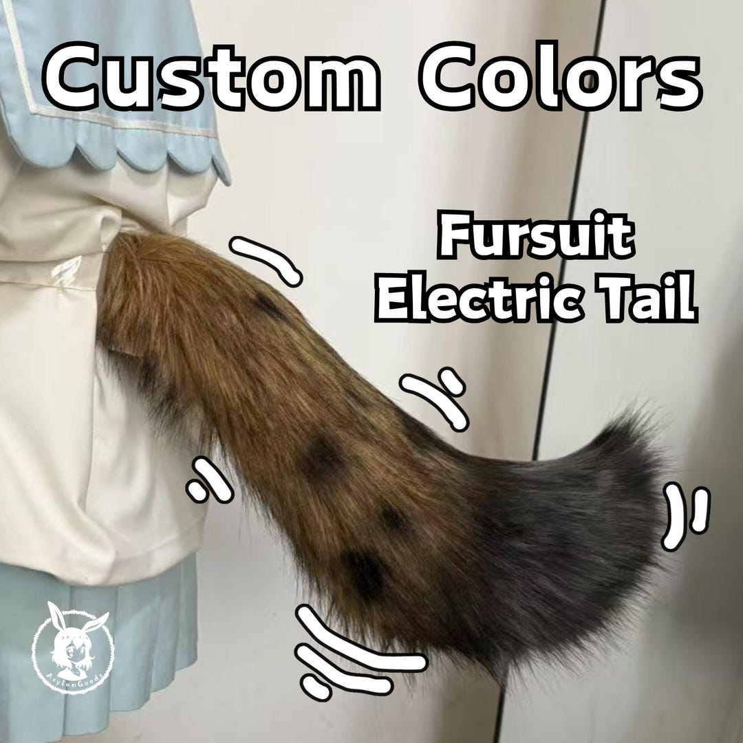 Customizable Fursuit Tail, Fursuit Remote Electric Tail,fursuit ...