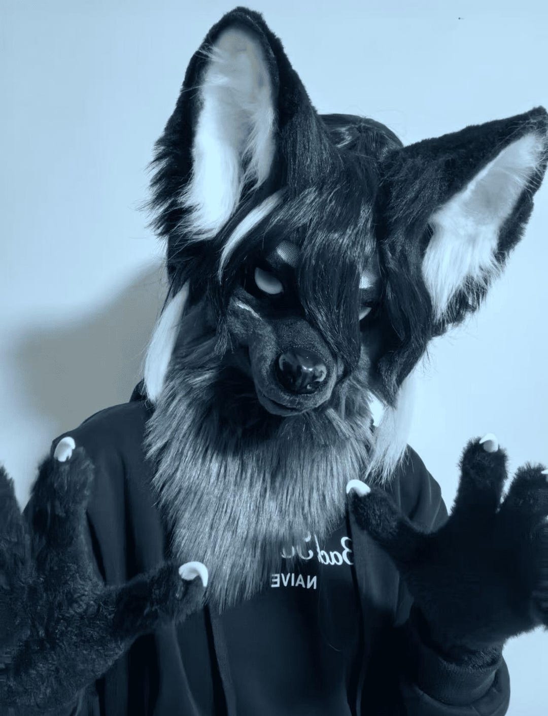 Assassin Wolf Full Body Suit,cosplay Kenomo Furhead,theme Party,furry ...