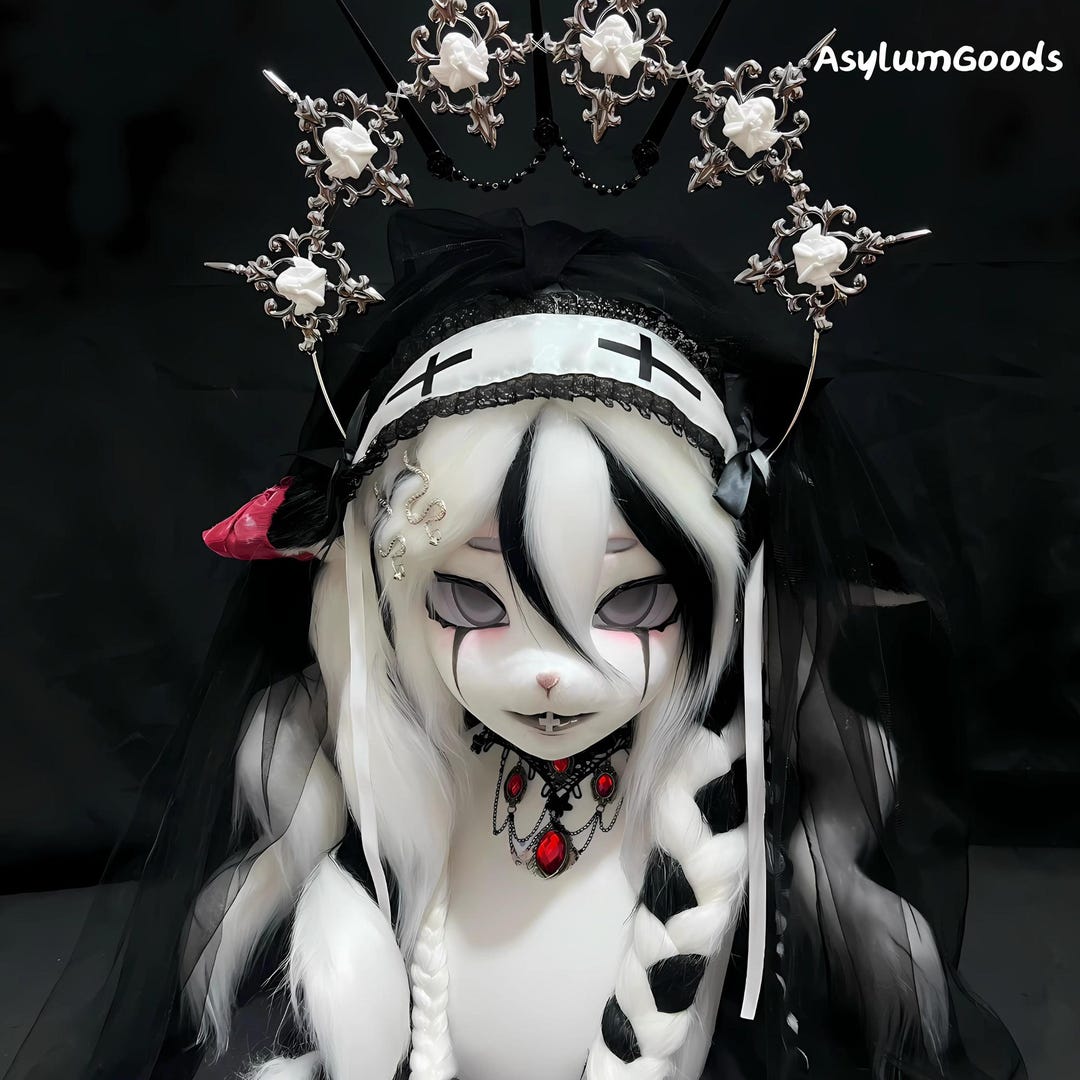 Fursuit Head,cosplay Kigurumi Furhead,kenomo Theme Party,furry Fursona ...