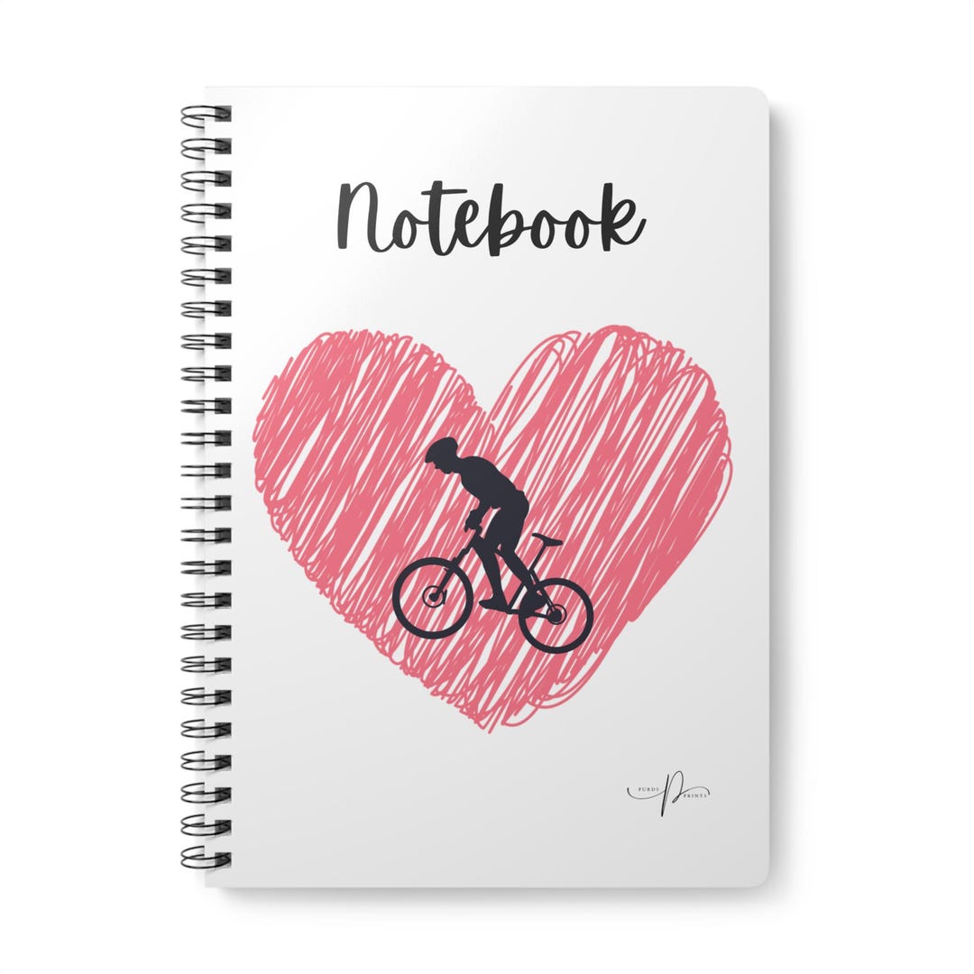 Heart MTB Softcover Notebook, A5 - Etsy