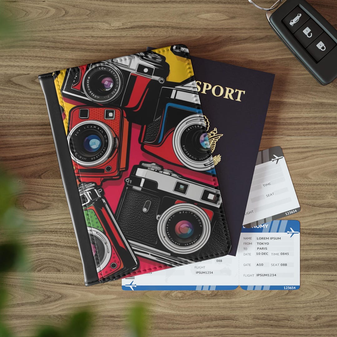 Retro Cameras Passport Cover - Etsy