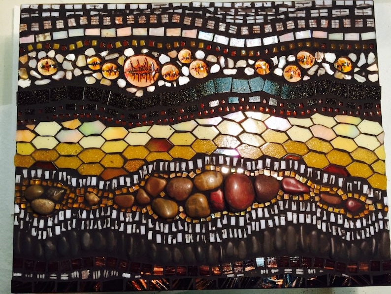 Layers Series Mosaic Art - Etsy