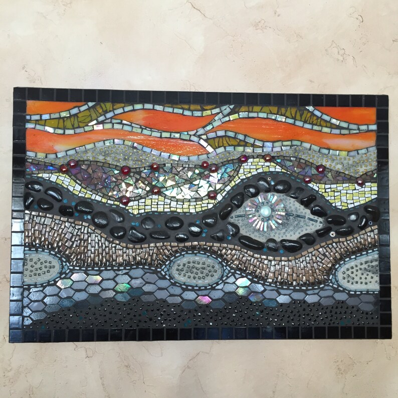 Layers V Series Piece Original Mosaic Art - Etsy