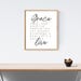 Grace is a Way to Live Farmhouse Digital Wall Art - Etsy