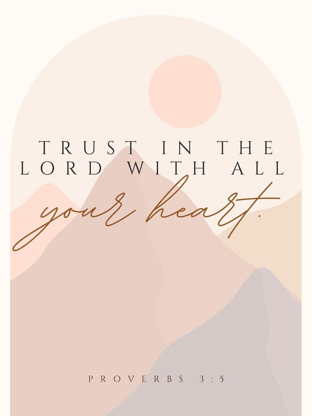 Boho Faith Trio - Inspirational Digital Prints - Etsy