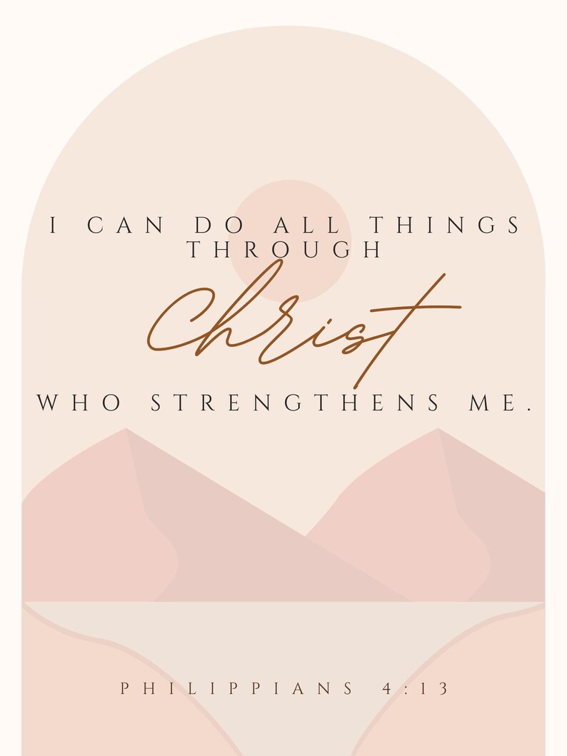 Boho Faith Trio - Inspirational Digital Prints - Etsy