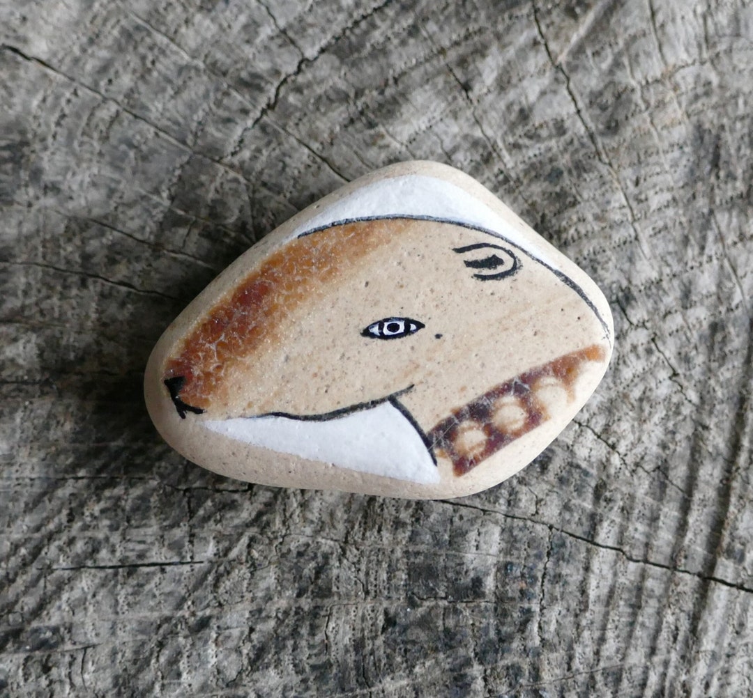 Brown Healing Shard, Beach Pottery Animal - Etsy