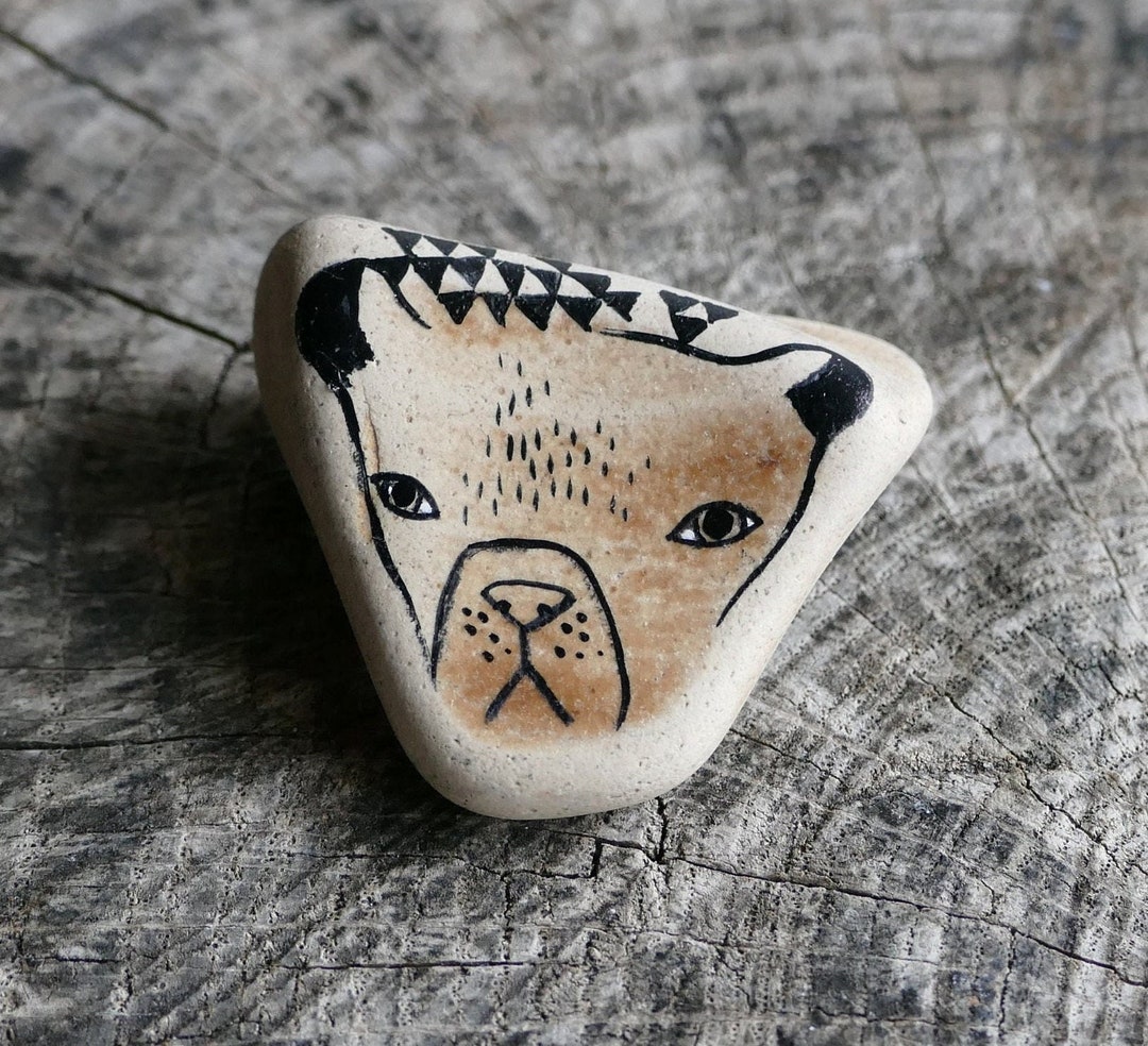 Large Brown Healing Shard, Beach Pottery Bear - Etsy