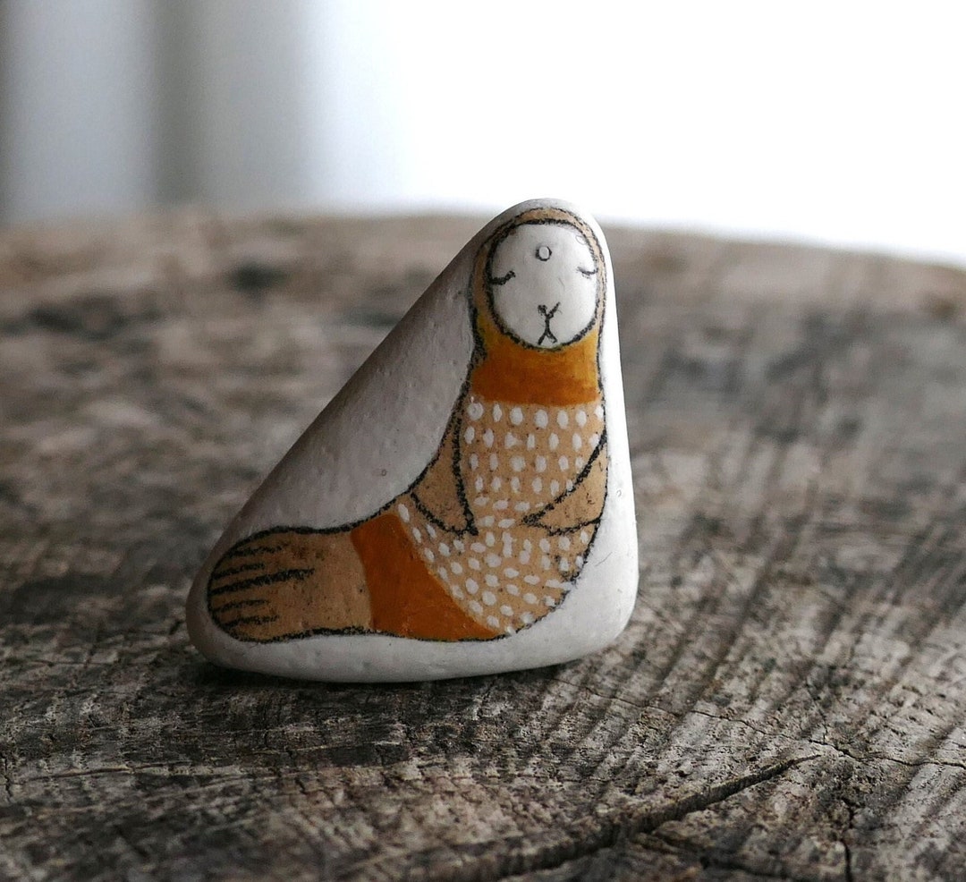 Healing Shard, Beach Pottery Seal - Etsy