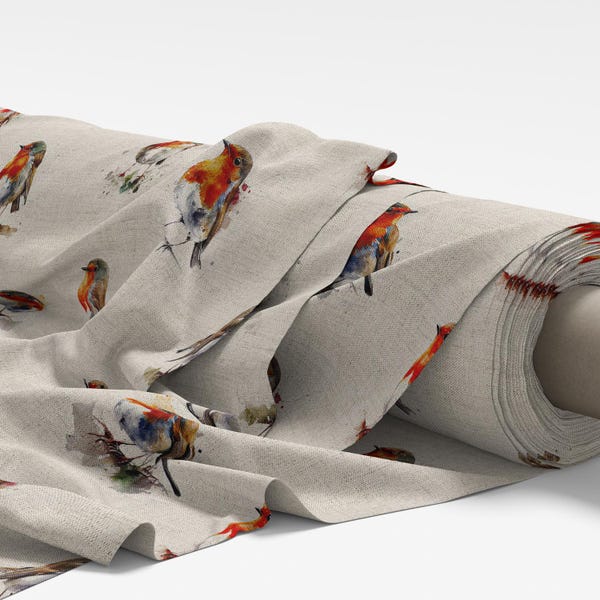 Robin Fabric - Etsy UK