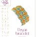 Beading tutorial / pattern Dusan bracelet. Beading instruction | Etsy