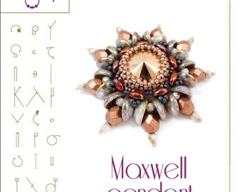 Pendant tutorial / pattern Coriolis pendant...PDF instruction | Etsy