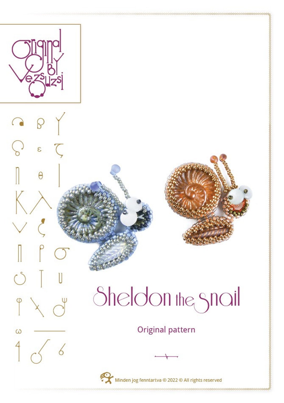 Sheldon the Snail– PDF Instruction for Personal Use Only- Ring Pattern - Etsy