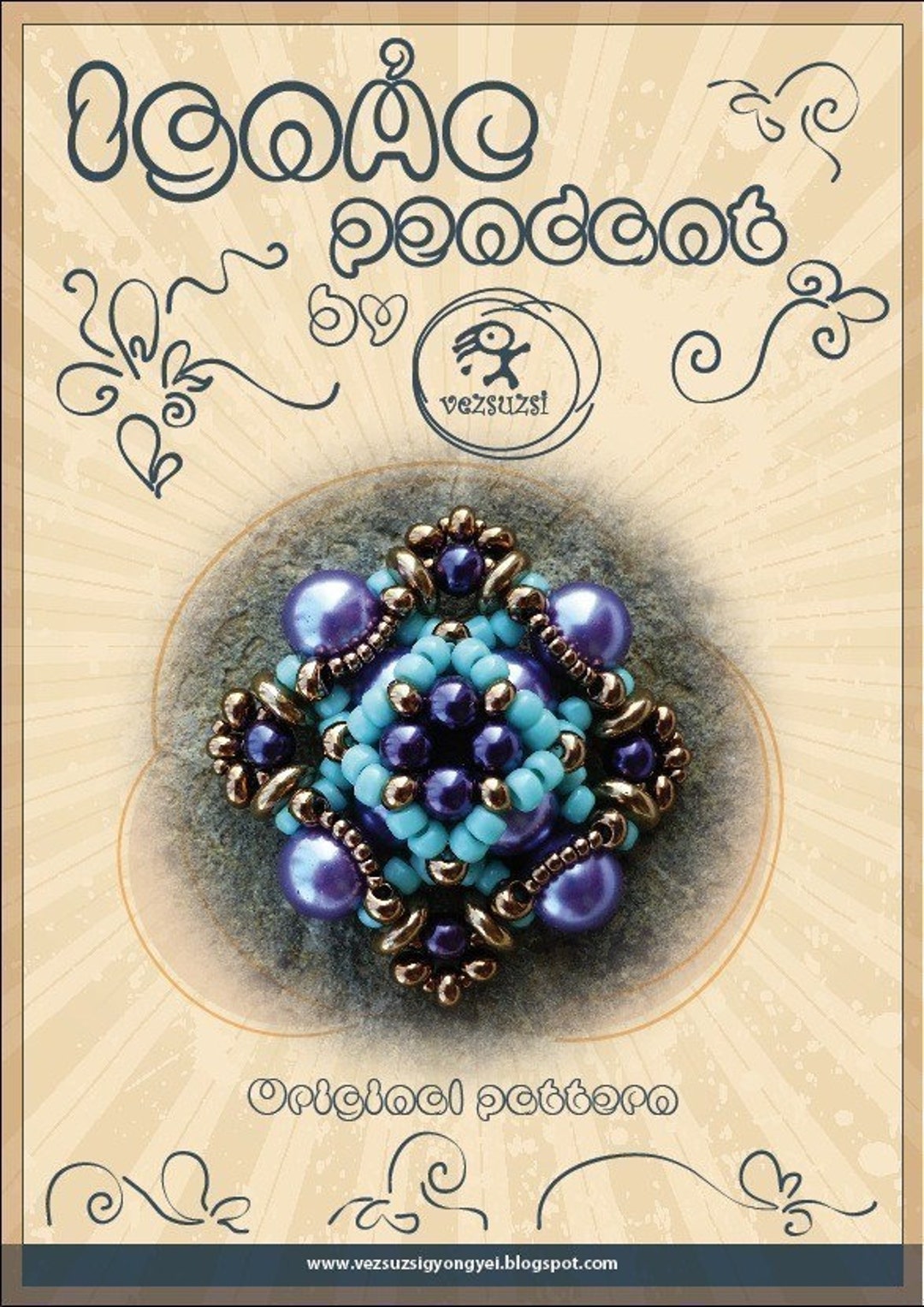Beading Pattern Pendant Tutorial / Pattern Pendant Ignatius... PDF ...