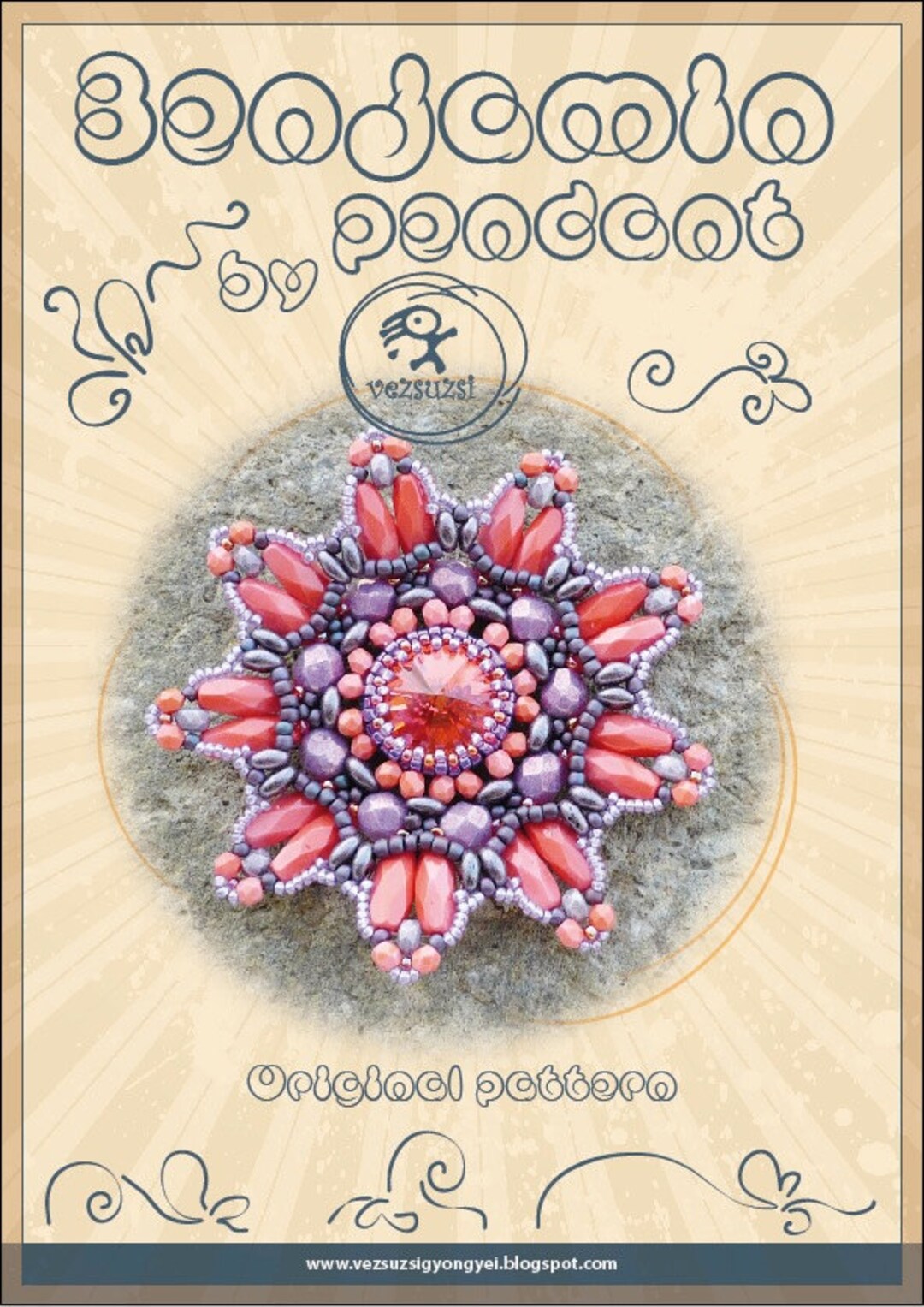 Beading Pattern Benjamin Flower.... PDF Instruction for Personal Use ...