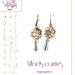 Beading Tutorial / Pattern Dusan Earrings. Beading Instruction - Etsy