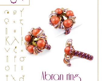 Beading Tutorial / Pattern Zed Ring With Superduo Beads. Beading ...