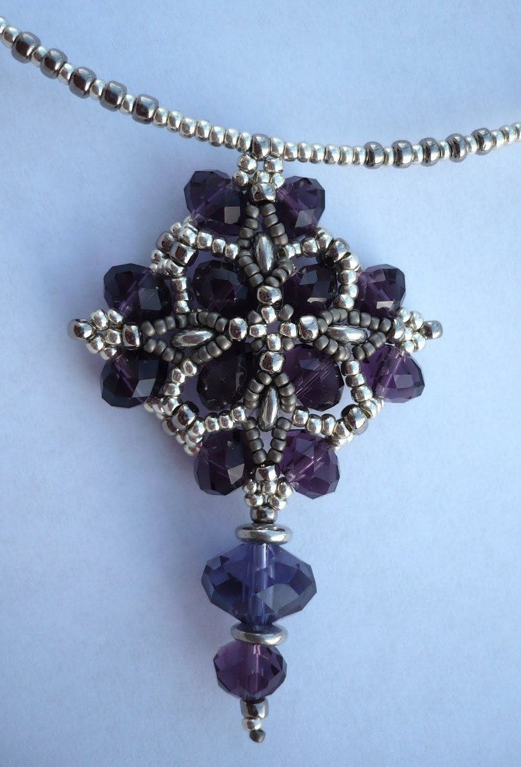 Pendant Tutorial / Pattern Pendant Eugene...pdf Instruction - Etsy