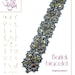 Beading Tutorial / Pattern Dusan Bracelet. Beading Instruction in PDF ...
