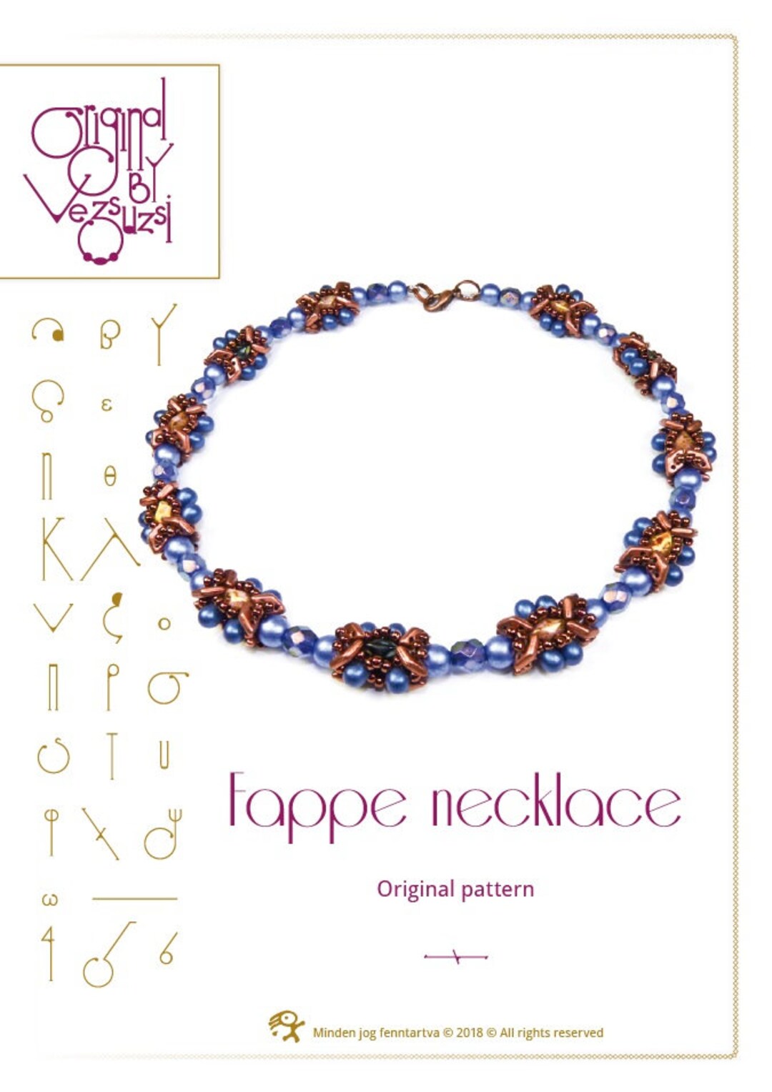 Fappe Necklace...pdf Instruction for Personal Use Only - Etsy